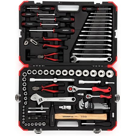 Amazon.com: GEDORE RED Socket set 1/4+1/2 size10-32mm 100pcs R46003100 ...