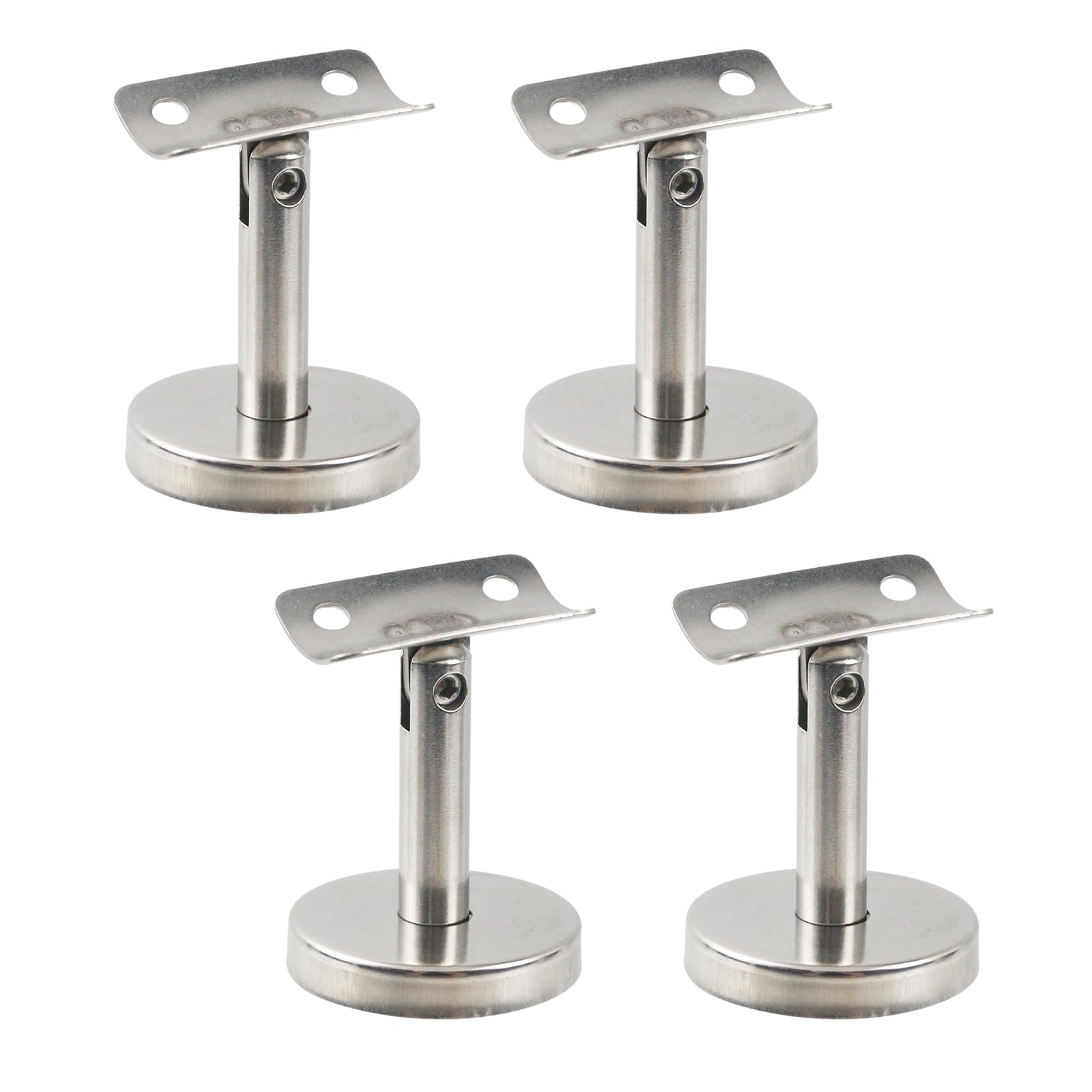 Amazon.com: MY MIRONEY 4PCS Adjustable Handrail Brackets Stainless ...