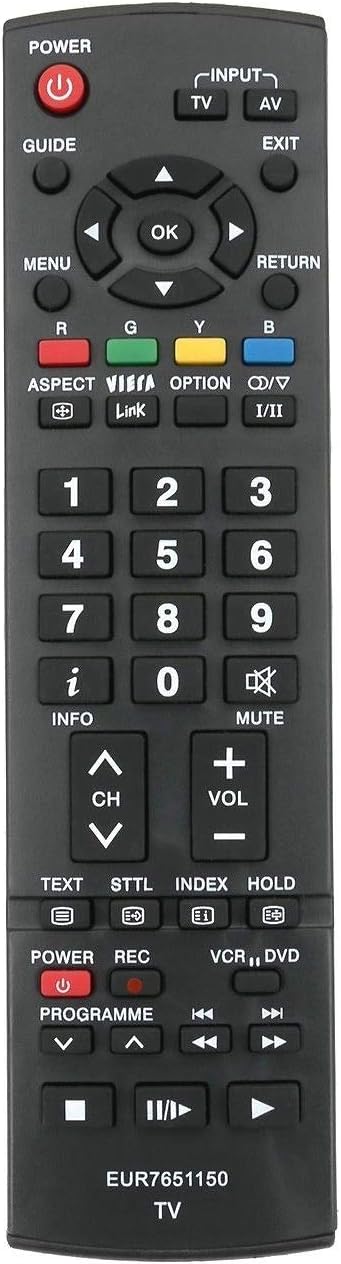ALLIMITY EUR7651150 Replaced Remote Control for Panasonic TH42PX70A ...