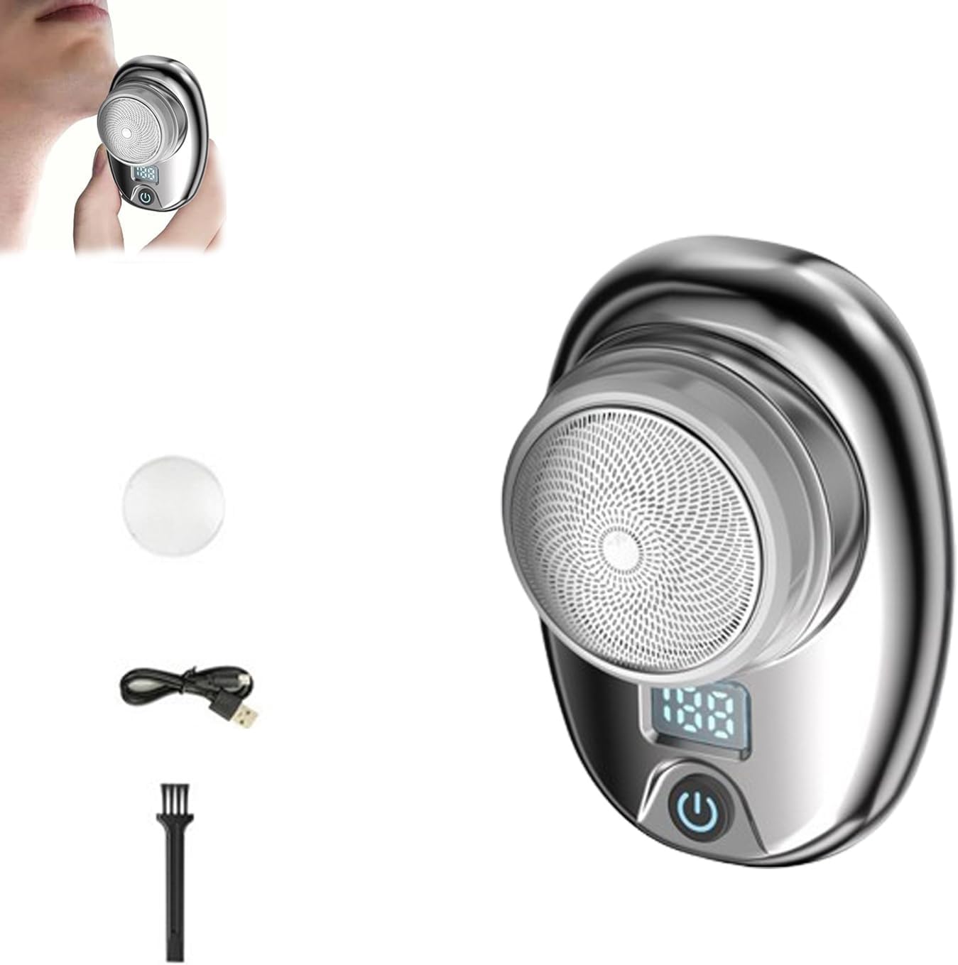 Amazon.co.jp: Mini Electric Shaver, Mini Shaver, Portable Electric ...