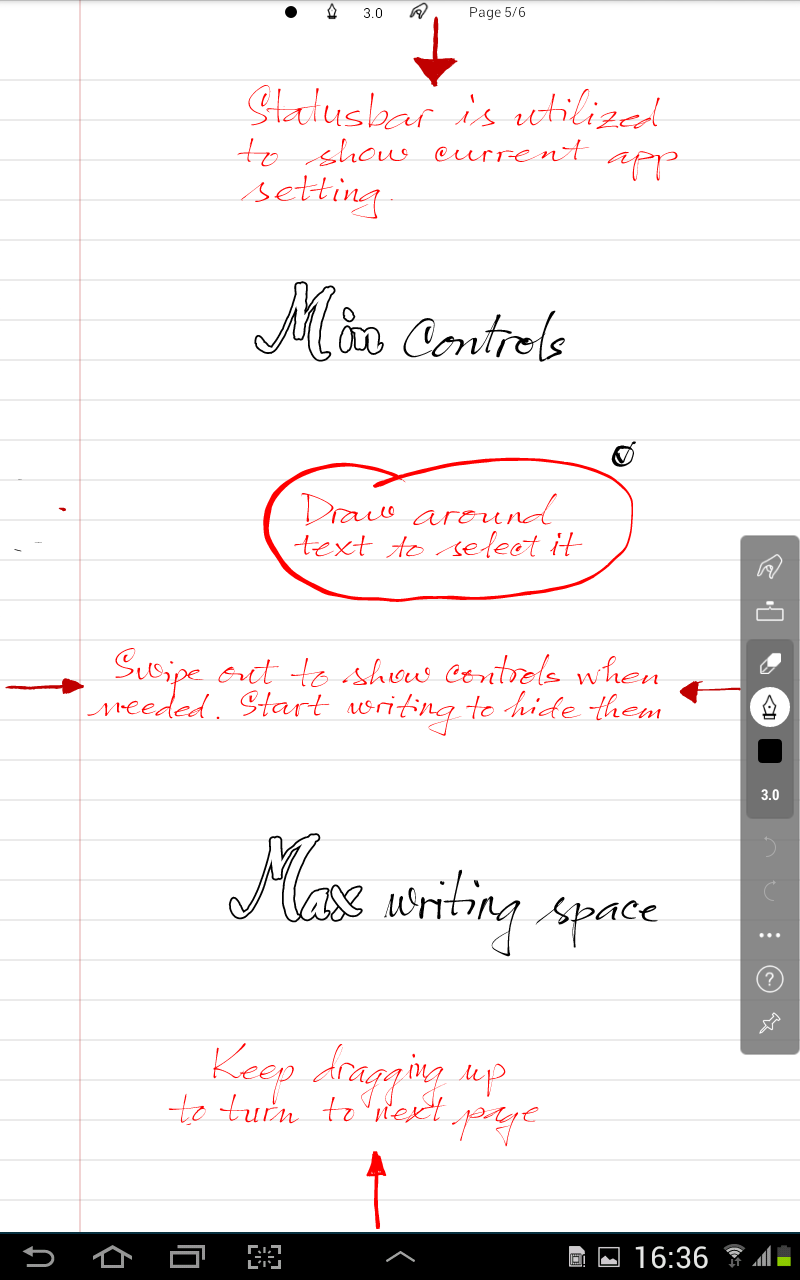 INKredible - Handwriting Note - App on Amazon Appstore