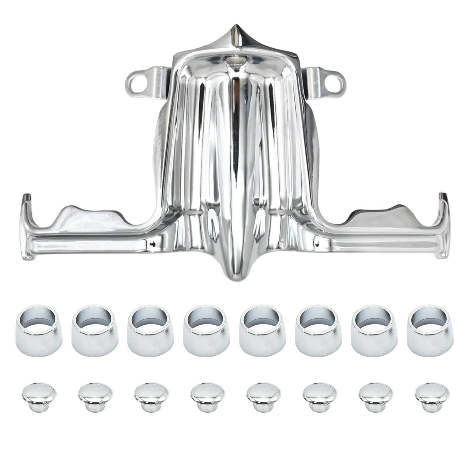 Amazon.com: Zreneyfex Motorcycle Chrome Tappet, Lifter Block Accent ...