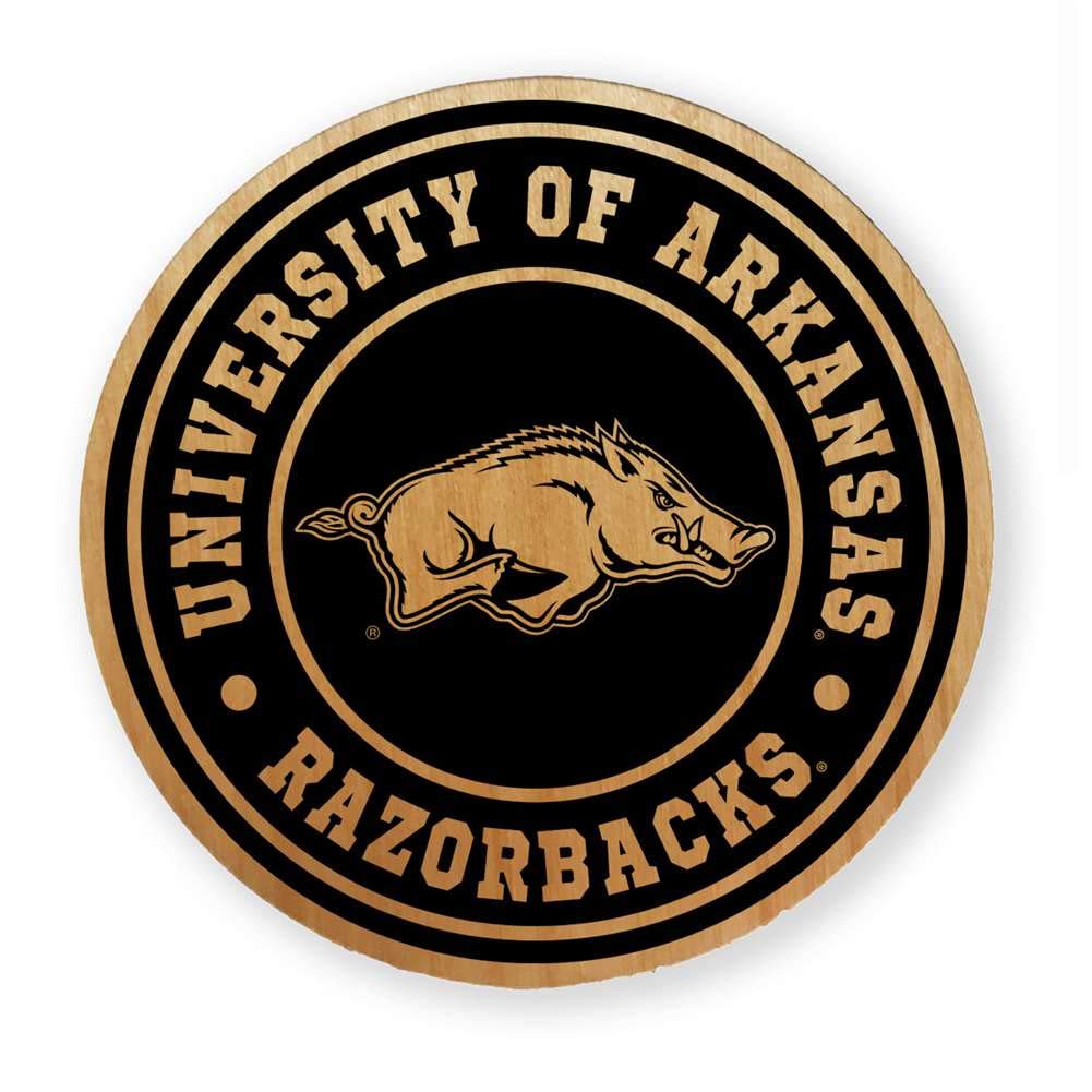 Amazon.com: Arkansas Razorbacks Alderwood Coasters - Set of 4 : Sports ...