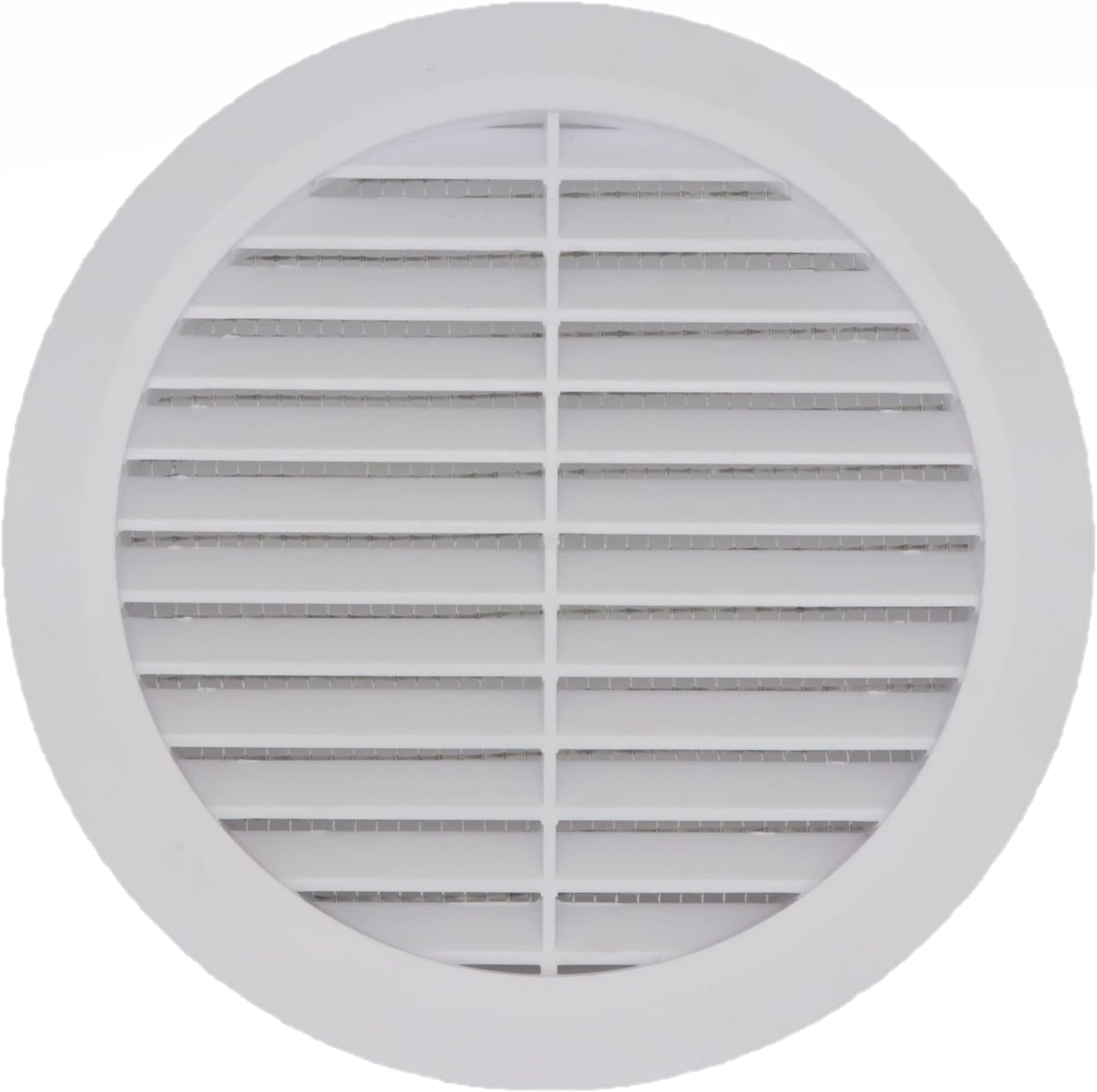 6" Inch Round Soffit Vent - Air Vent Louver - Grille Cover - Built-in ...