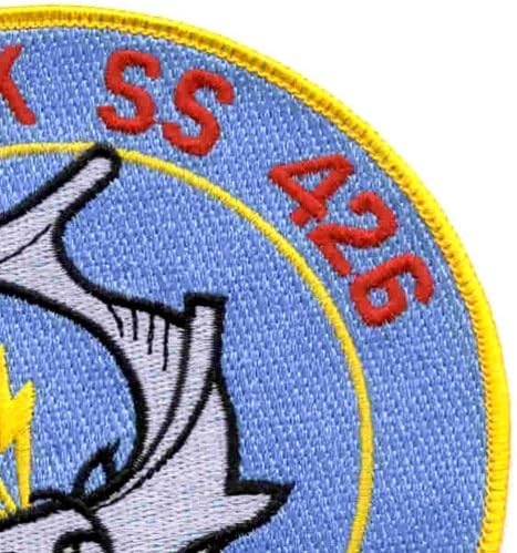 Amazon.com: SS-426 USS Tusk Patch - Version A : Clothing, Shoes & Jewelry