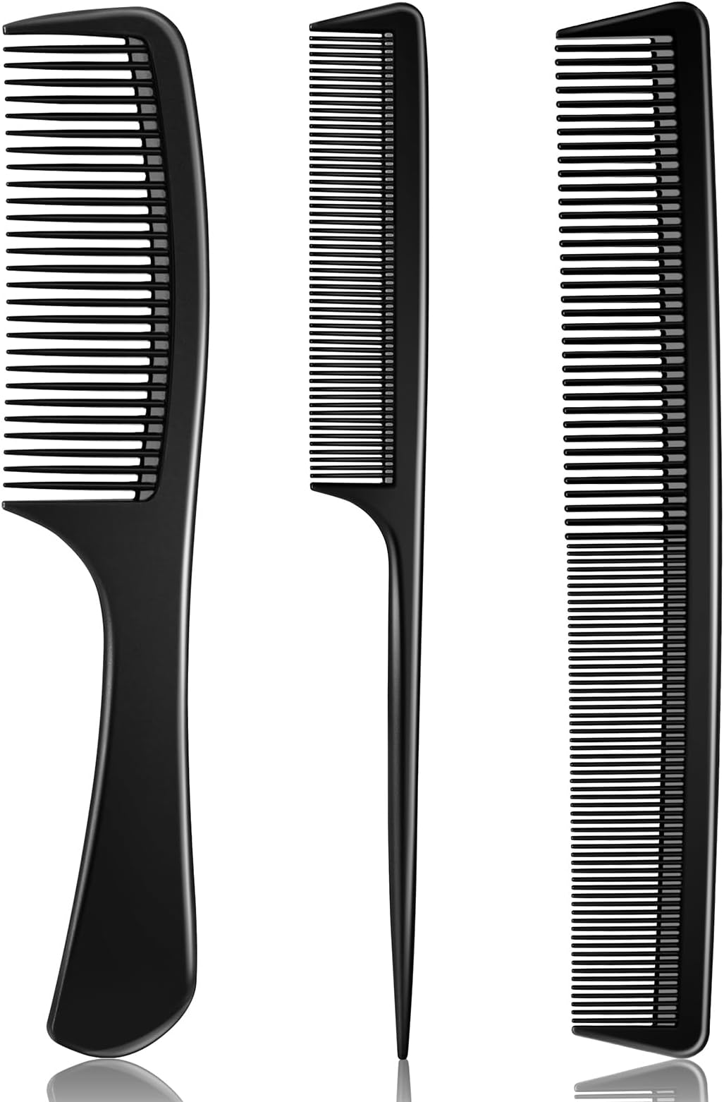Amazon.com : 4 Pieces Combs for Women and Man, Premium Black Carbon ...