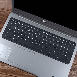 Amazon.com: Keyboard Skin Cover for DELL Inspiron 15 7559 7566 7567 ...