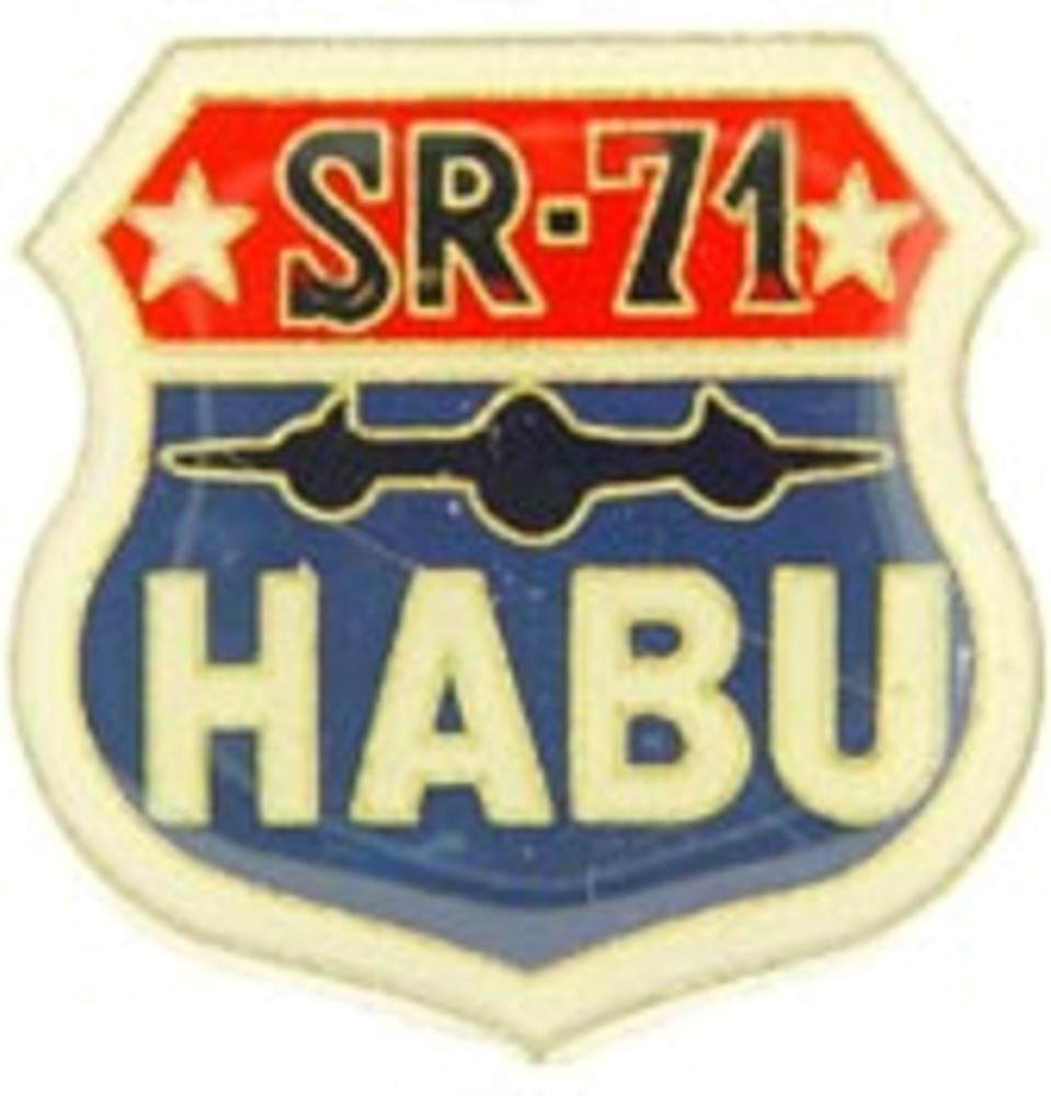 Amazon.com: SR-71 HABU Logo Pin 1" : Clothing, Shoes & Jewelry