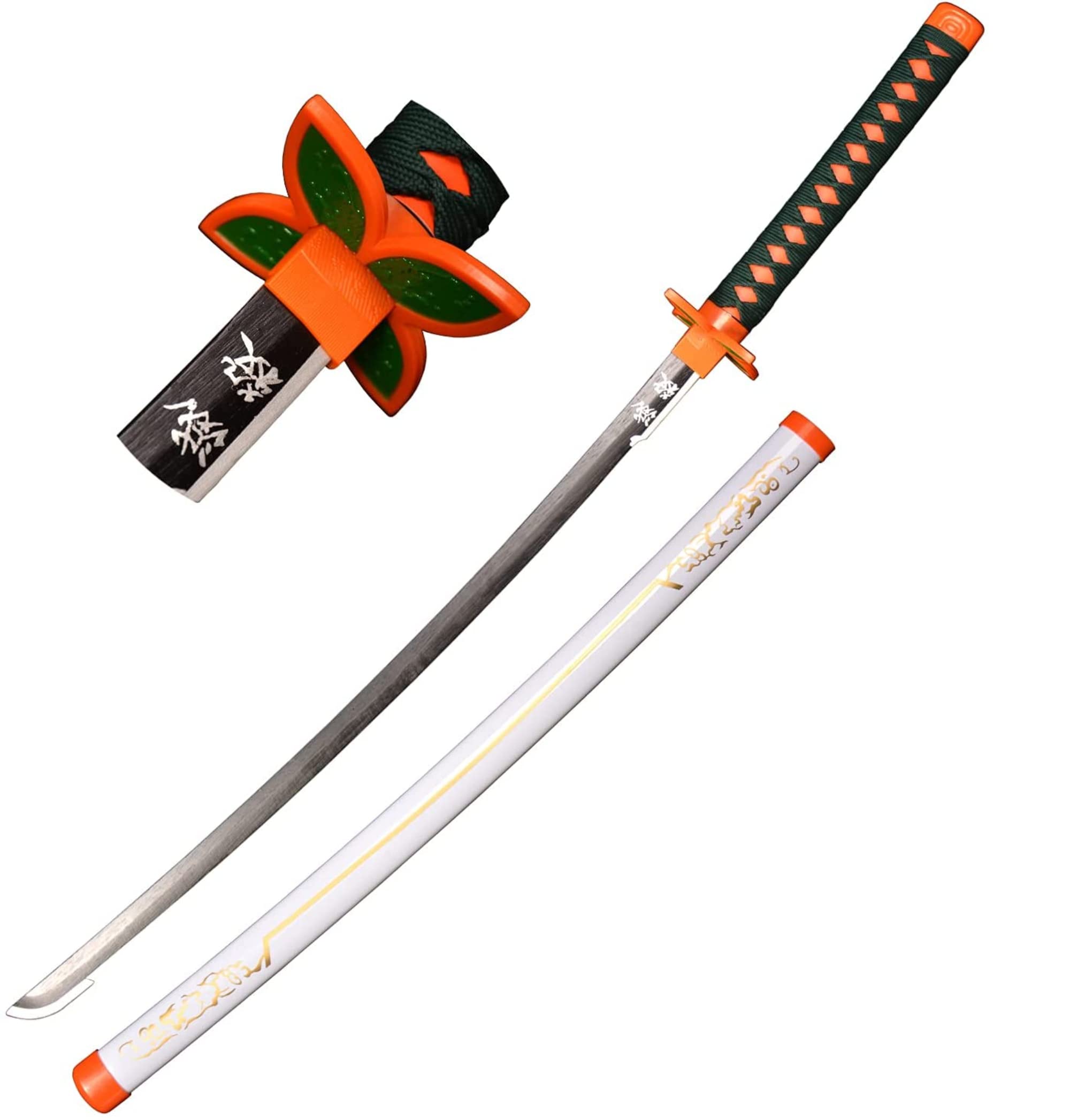 KOGUMA Demon Slayer Kochou Shinobu Cosplay Wooden Swords Replica Prop ...