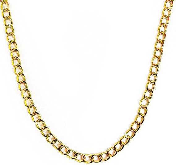 Oblique-Unique® Chain, rapper gold golden rapper gangster chain - rich ...