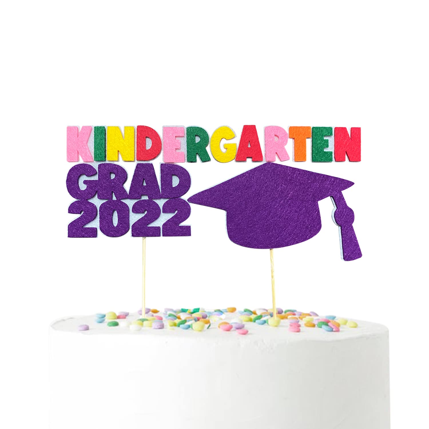 Kindergarten Graduation Cake Topper Kindergarten Grad 2022 Cake Topper ...