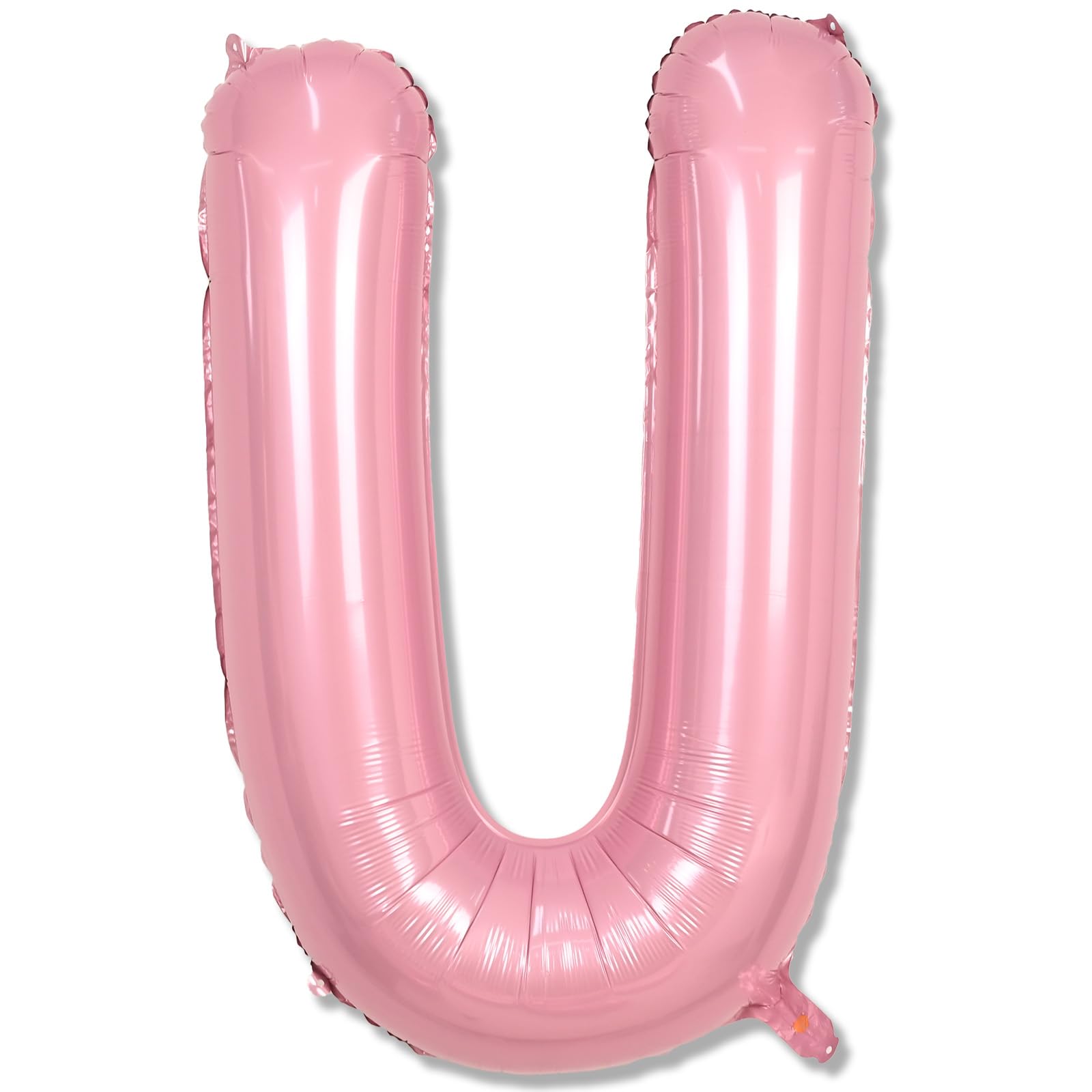 Amazon.com: 40 Inch Pastel Pink Letter Balloon U, Giant Custom Alphabet ...