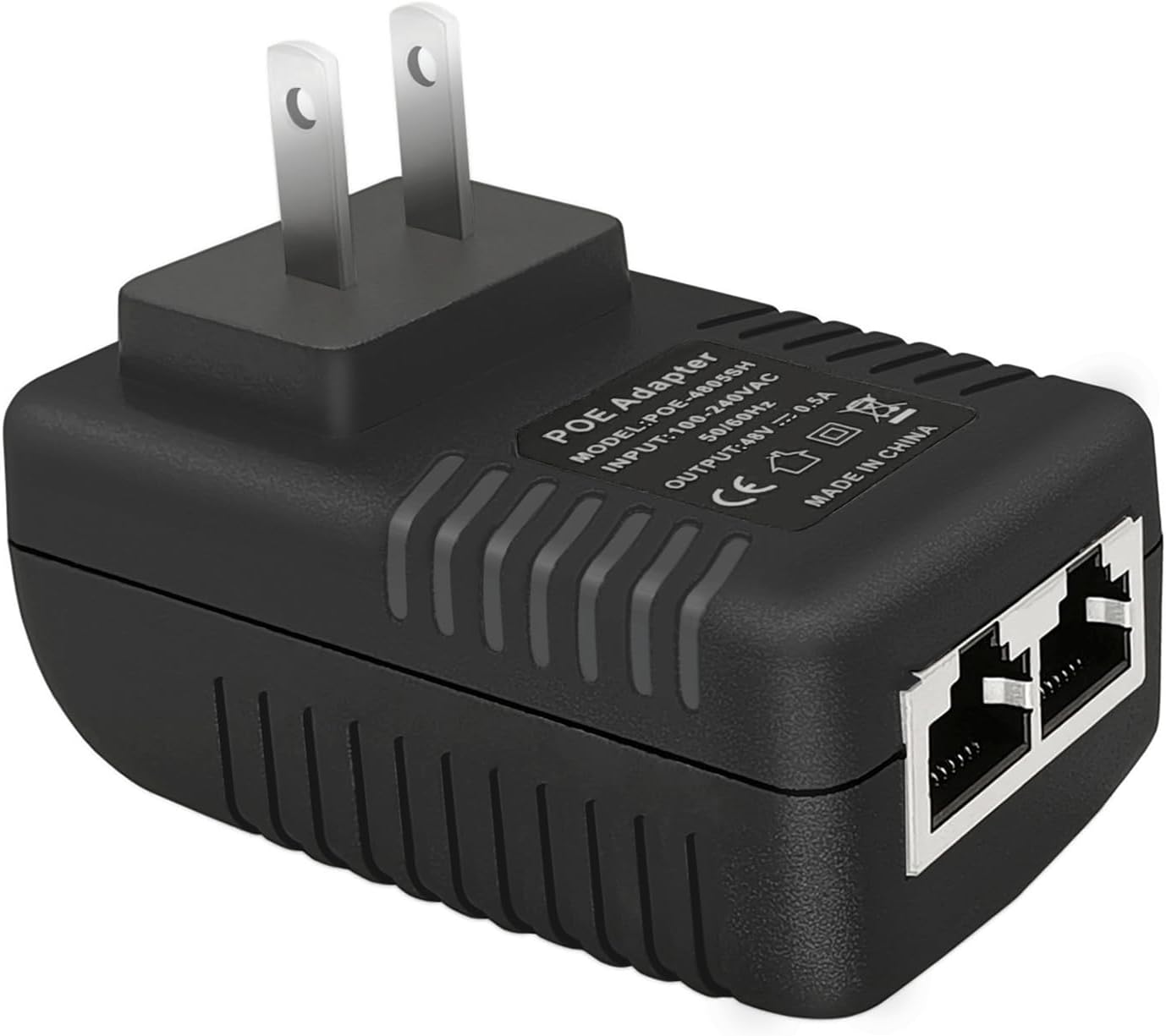 Amazon.com: PLUSPOE Dual Ports Gigabit Power Over Ethernet Injector ...