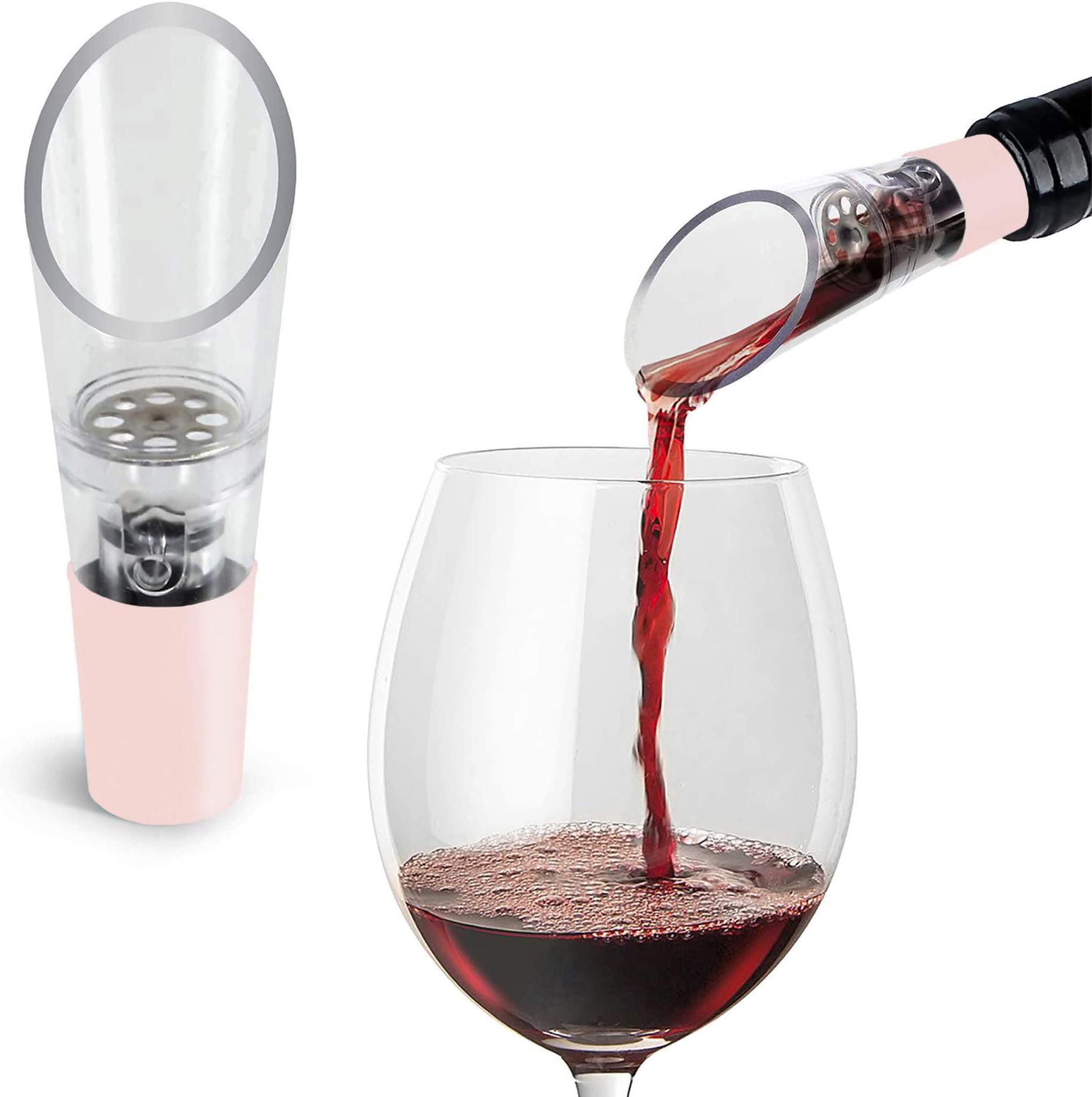 Amazon.com: 6 Pack Wine Pourer by QLL White: Home & Kitchen