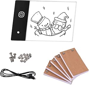 flipbook kit,Flip Book Kit with Mini LED Light Pad Hole Design 3 Level ...