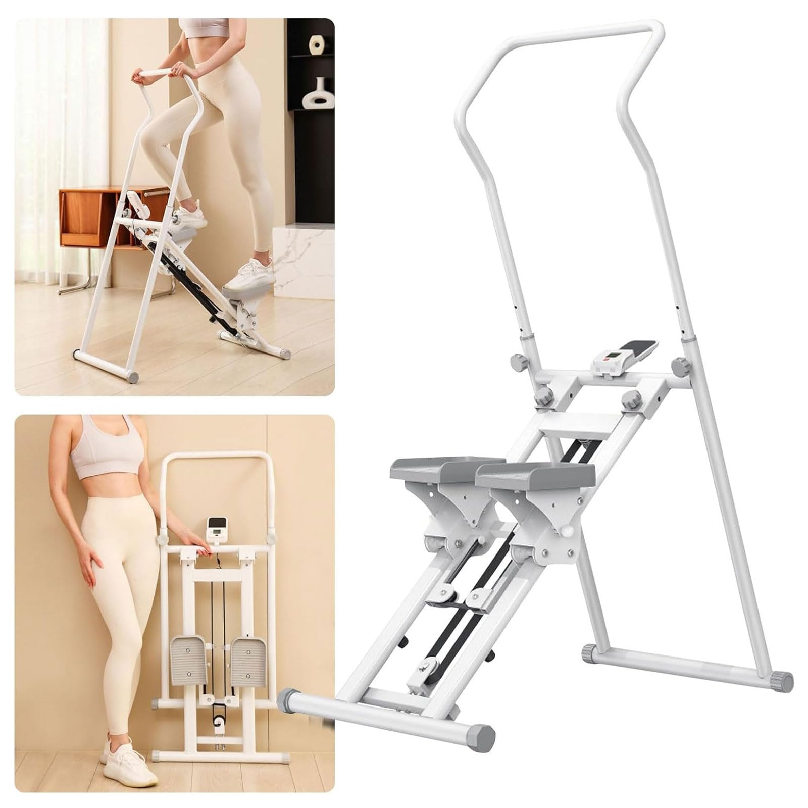 Vertical Climber for Home Gym Exercise, Stair Climber for Full-Body ...