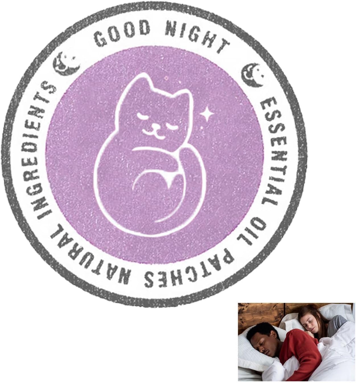 All Natural Sleep Patches, Mood Calming Essential Oil Sleep Stickers ...