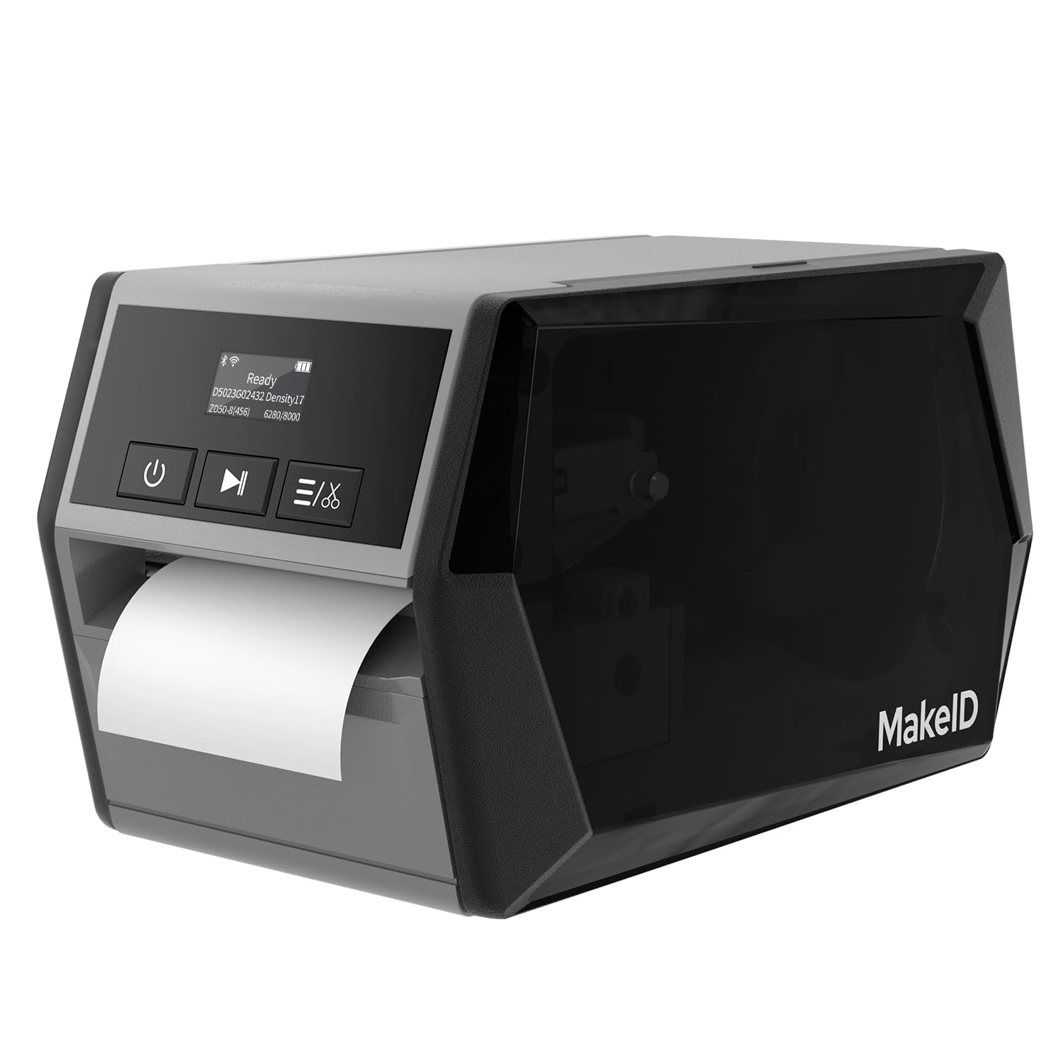 Snapklik.com : Makeid D50 Industrial Label Printer, Wireless Label Maker 2" Print Head, Mobile ...