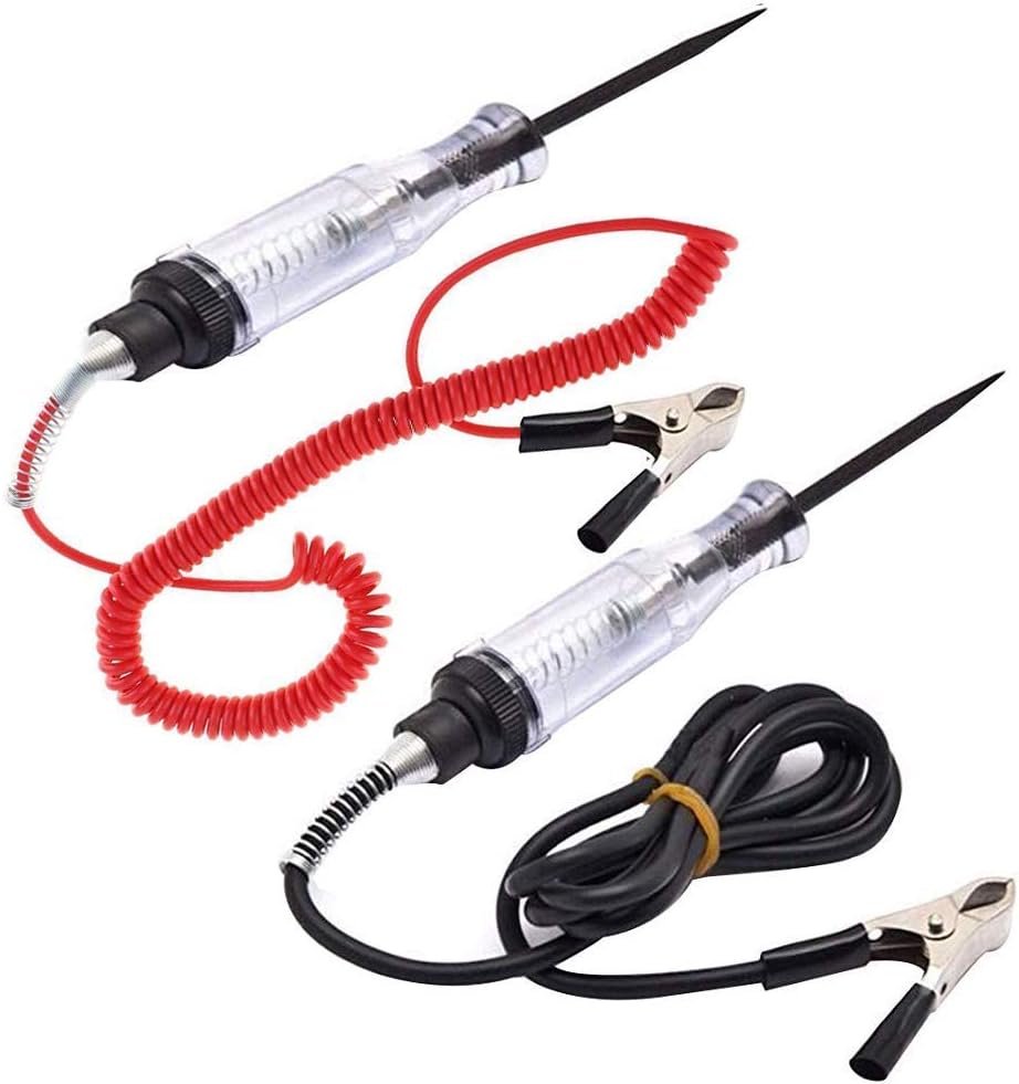 Amazon.com: TuNan 2 Pcs 6-12-24V DC Car Circuit Tester Light ...