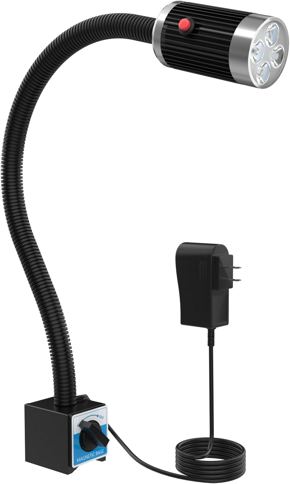 Magnetic Work Light, LED Machine Light with Flexible Gooseneck and ...