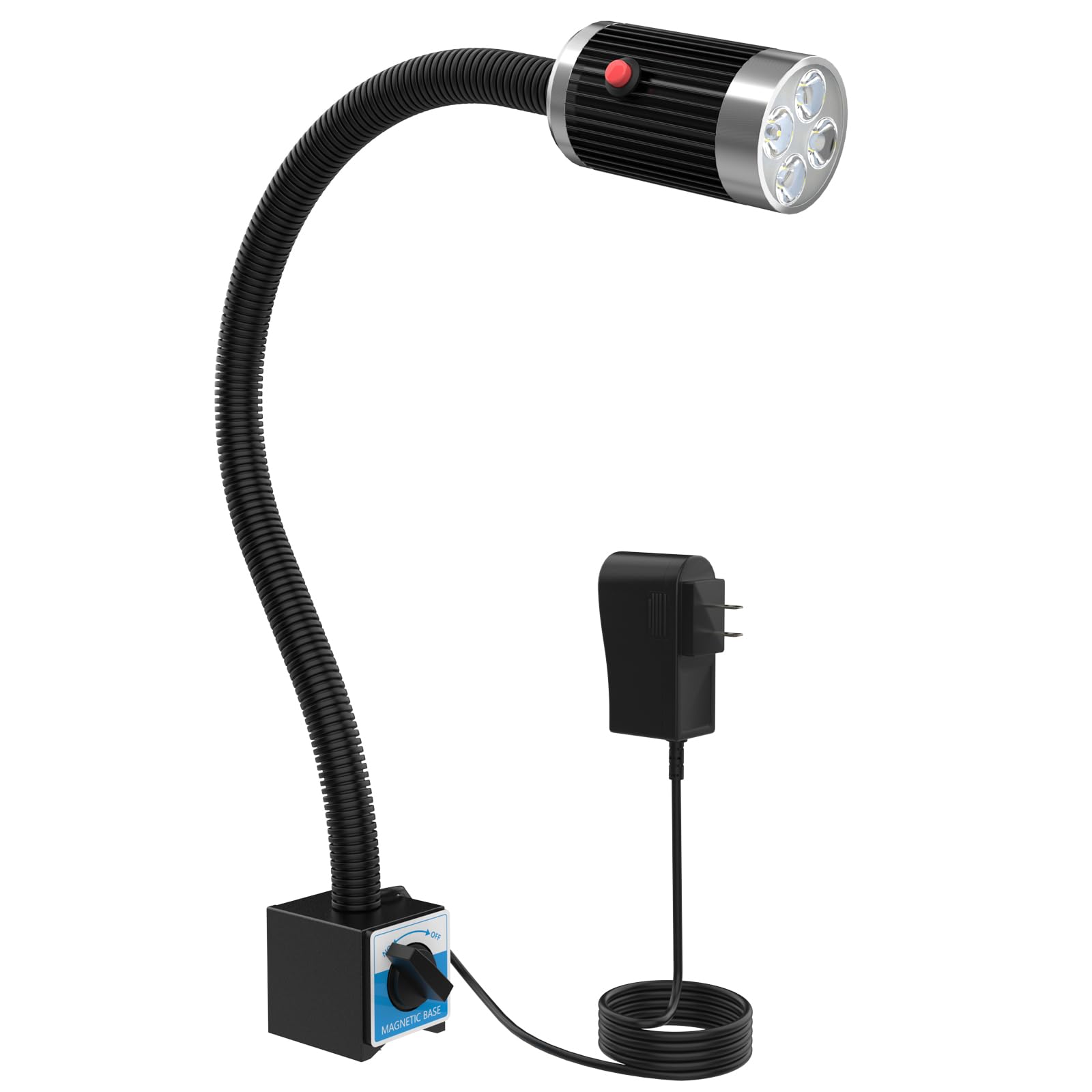 Magnetic Work Light, 9W Led Work Light, IP68 Water Proof Lathe Light ...