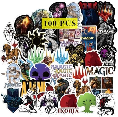 Amazon.com: Kilmila Magic The Corlorful Stickers (50Pcs*2) Gifts Merch ...