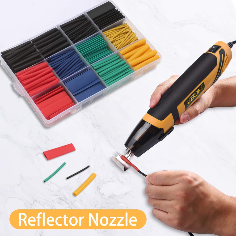 Snapklik.com : SEEKONE Mini Heat Gun, 350W 662 (350) Fast Heat Handheld ...