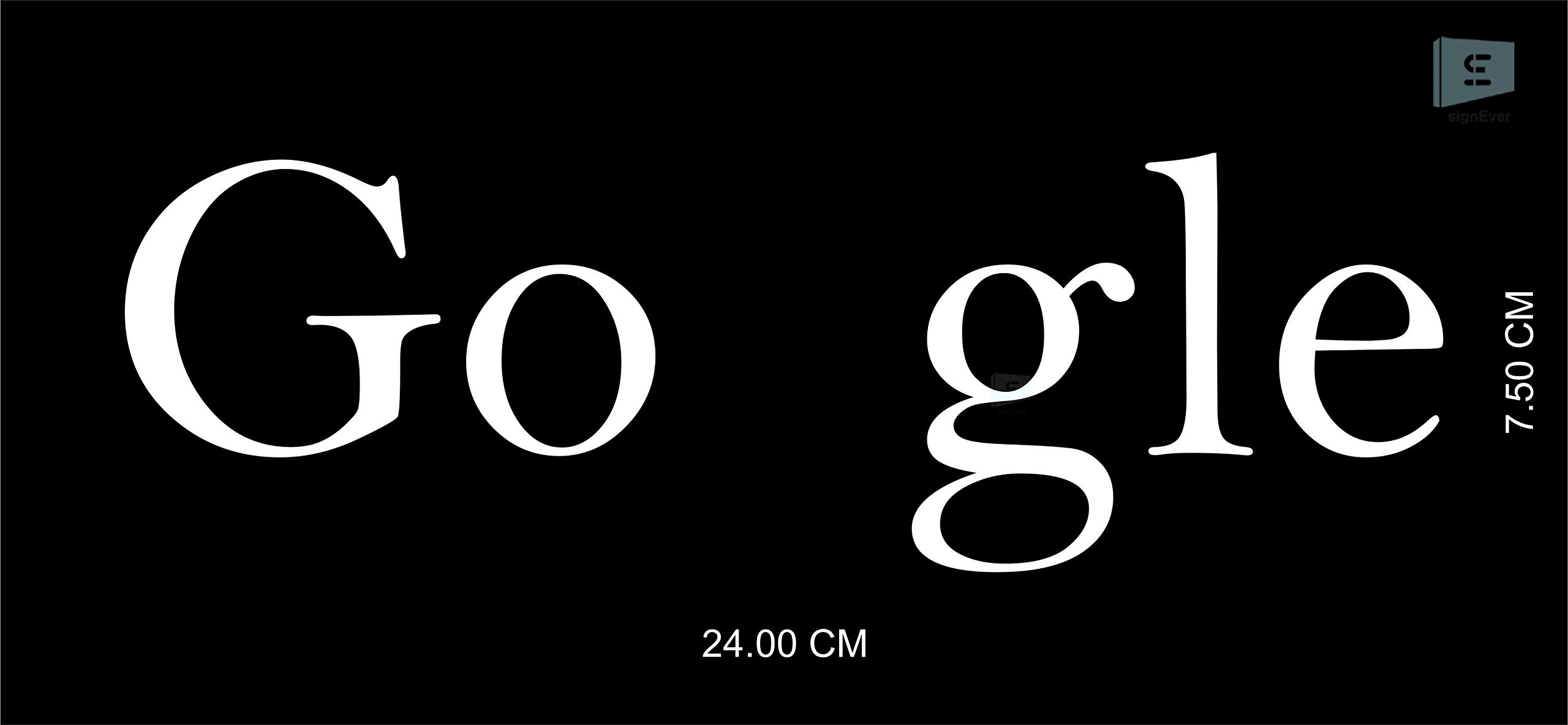 SIGN EVER Google Logo Styling Laptop MacBook Skin Stickers 15.6 14 13 ...