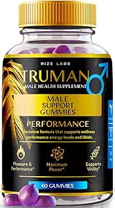 Amazon.com: rize labs Truman Gummies, Truman for True Men, Truman Male Gummies, Trueman Plus ...