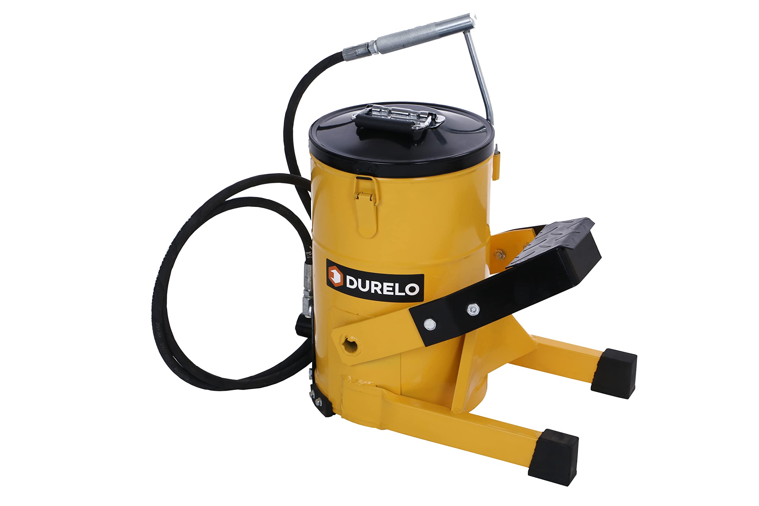 Durelo Gpf 10 Foot Operated Grease Gun Bucket 10kg High | Desertcart INDIA