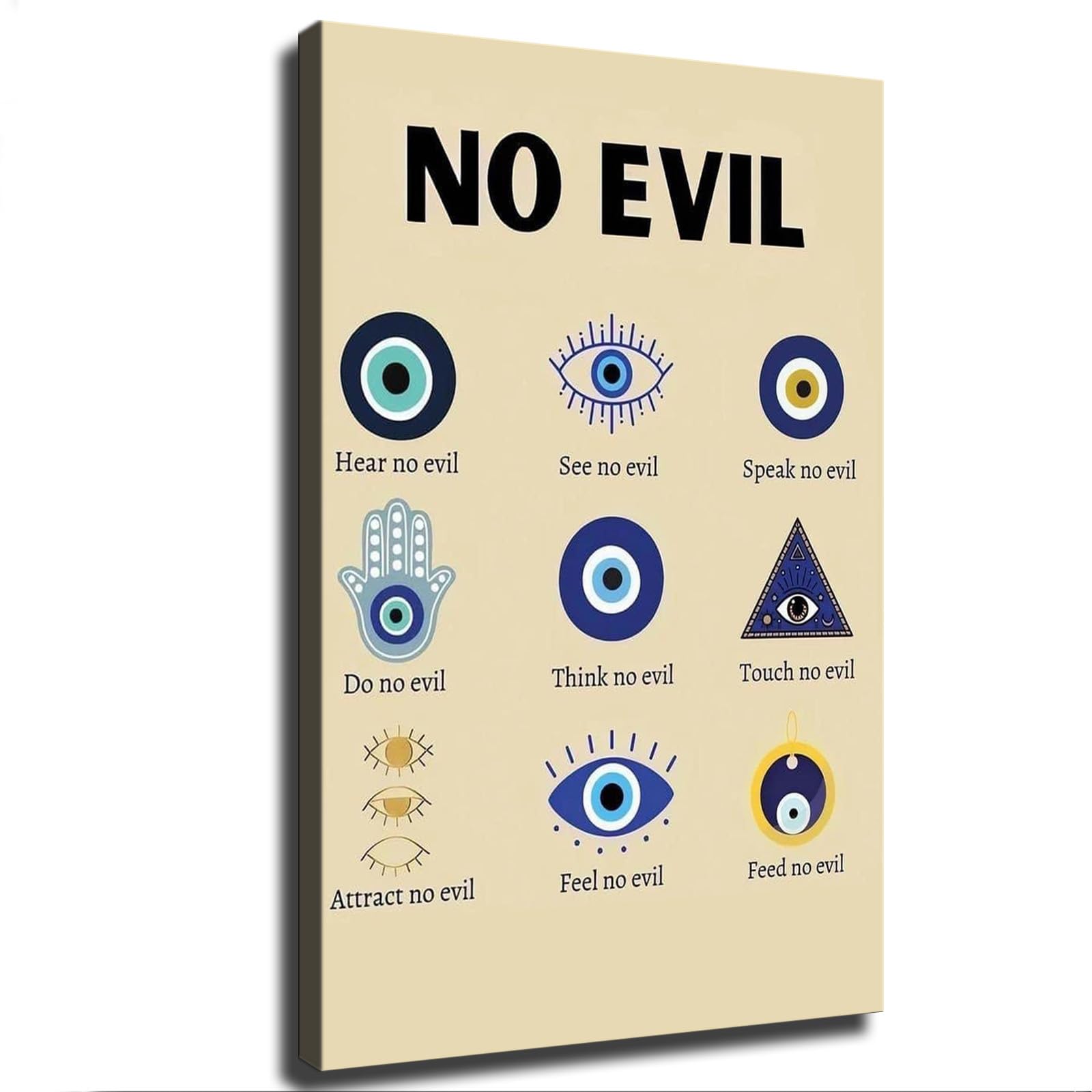 Evil Esoteric Art Evil Eye, Magical Esoteric Print, Magic Symbol,