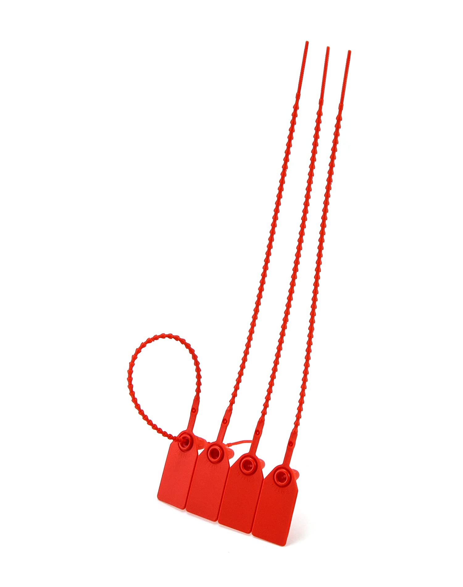 QWORK Plastic Tamper Seals, 200 Pcs Tamper Self-Locking Security Zip ...