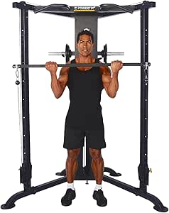 Amazon.com: Powertec Fitness Streamline Functional Trainer, Optional ...