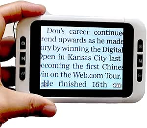 Amazon.com: AMOERI 3.5In Electronic Reading Aid, 2X-32X Zoom, Multiple ...