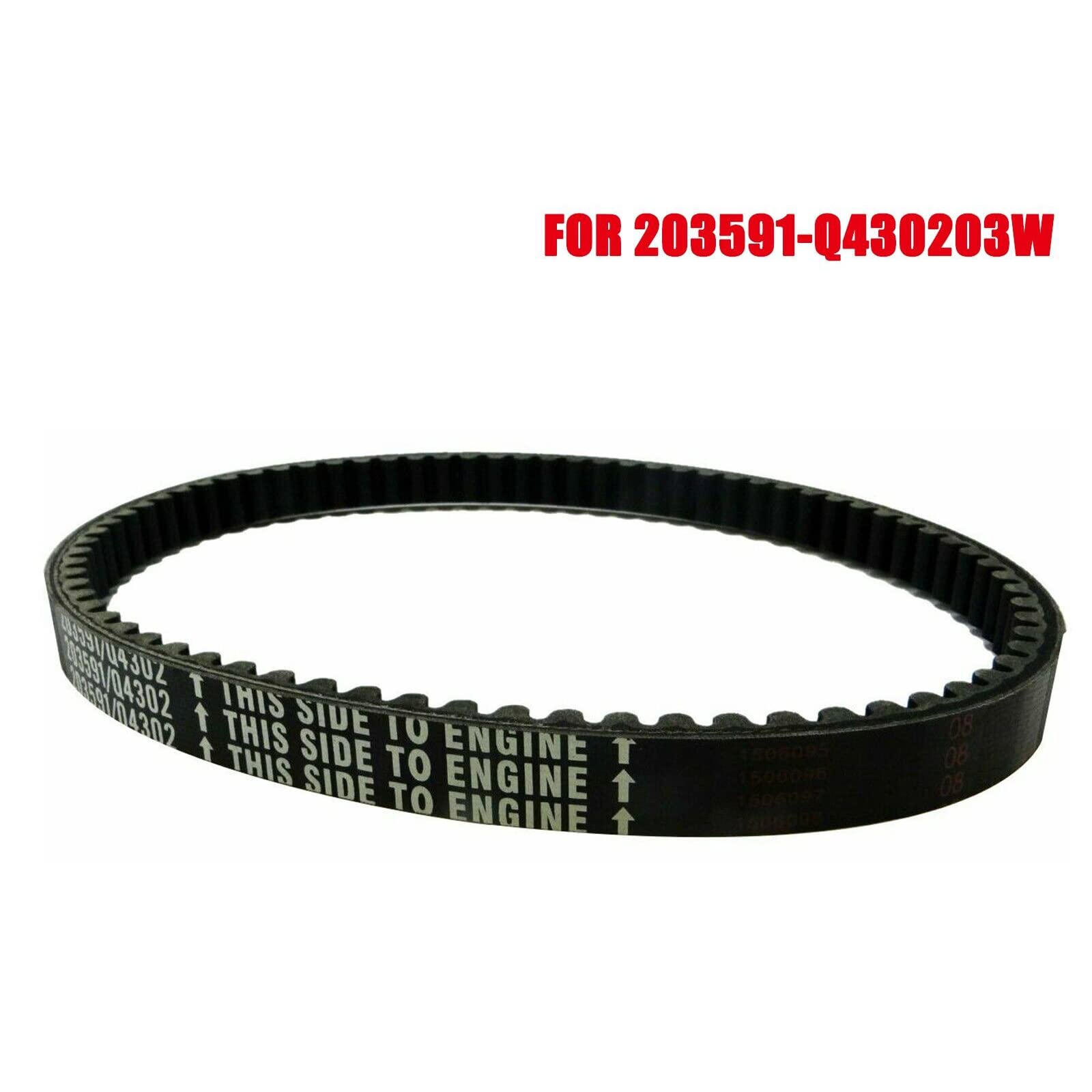 Snapklik.com : Frperce Go Kart CVT Drive Belt Fit For GY6 49cc 50cc ...