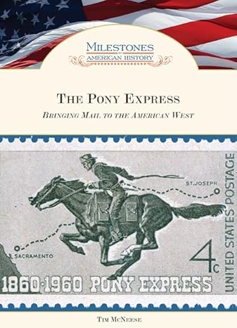 Amazon.com: The Pony Express (Milestones in American History ...