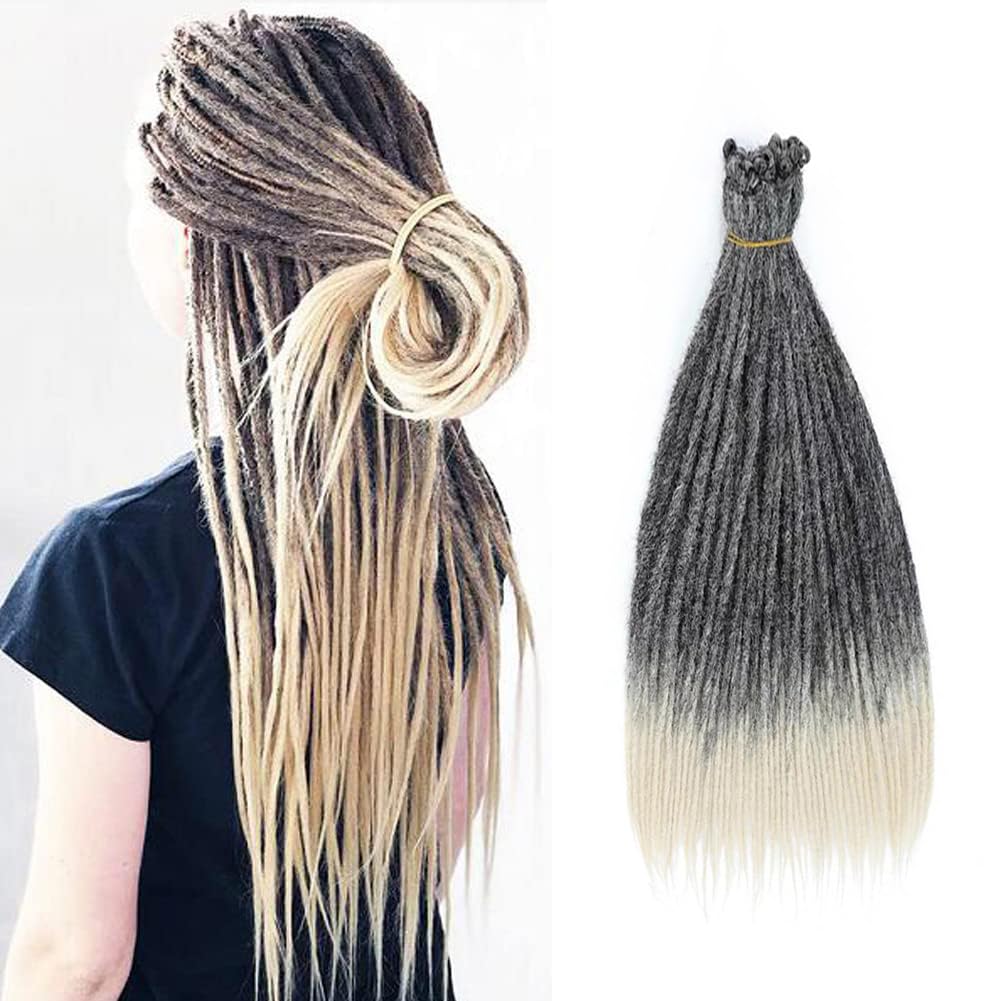 Amazon.com : 24Inch Loc Extensions Thin 20 Strands Dreadlock Extensions ...