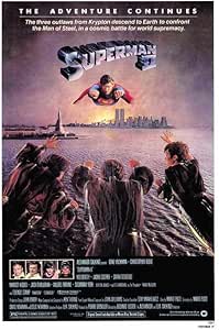 Amazon.com: CARTEL 570798 SUPERMAN 2 Movie Christopher Reeve Margot ...