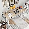 Amazon.com: Win Up Time Standing Desk Adjustable Height- Whole Piece ...