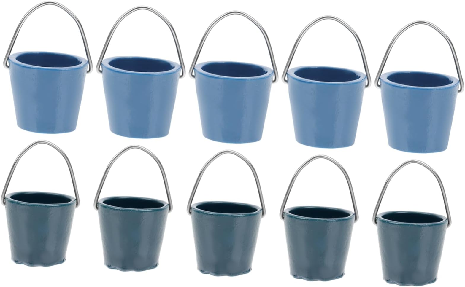 Amazon.com: TOYANDONA 10pcs Micro Landscape Bucket Mini Bucket Models ...