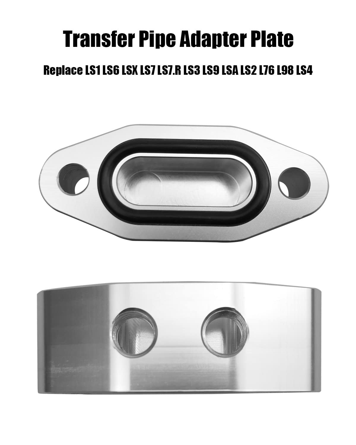 Snapklik.com : LS Oil Port Adapter 90 Degree 1/8" NPT LS Twin Turbo Oil ...