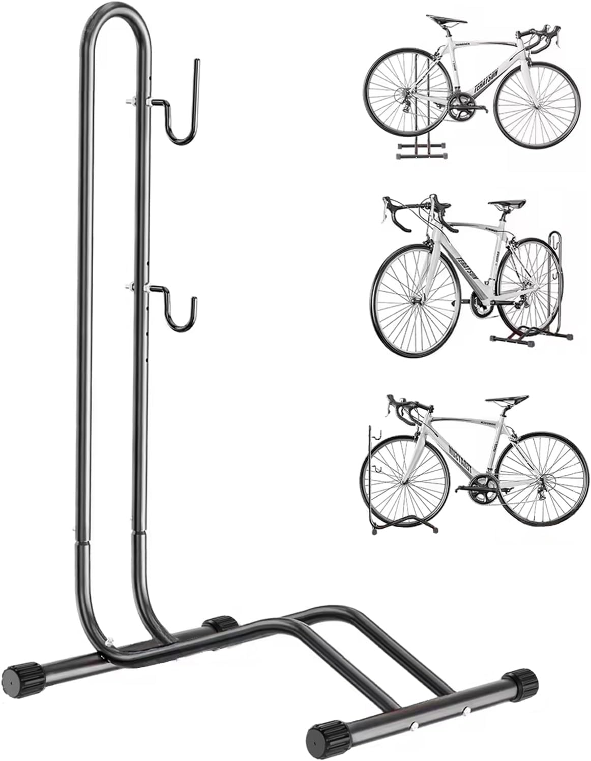 DUNTSEI Bike Stand,Adjustable Bicycle Stand,Bike Storage,Bike Stands for Storage,Wall Mounted ...