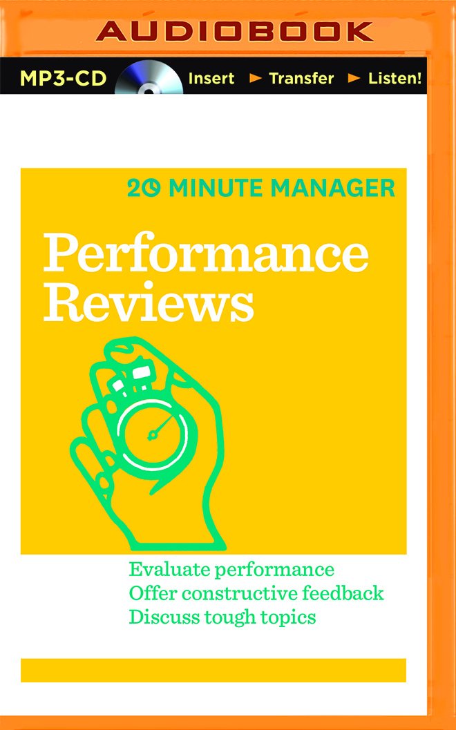 Performance Reviews (HBR 20-Minute Manager Series): Harvard Business ...