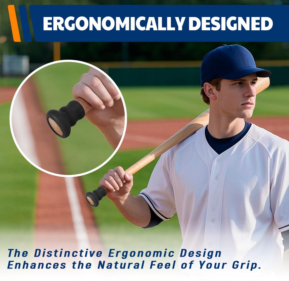 Snapklik.com : 2 Pack Bat Knob Taper, Exclusive Installation Lubricant ...
