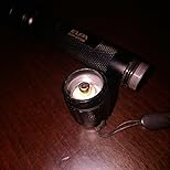 Amazon.co.jp: エルパ(ELPA) LED懐中電灯 防水 明るさ450ルーメン ハンドストラップ付き 電池式 シルバー DOP-EP440 : スポーツ＆アウトドア