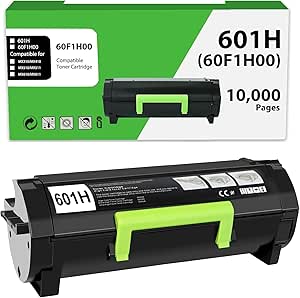 Amazon.com: WEYNUONY 60F1H00 601H Cartucho de tóner compatible de ...