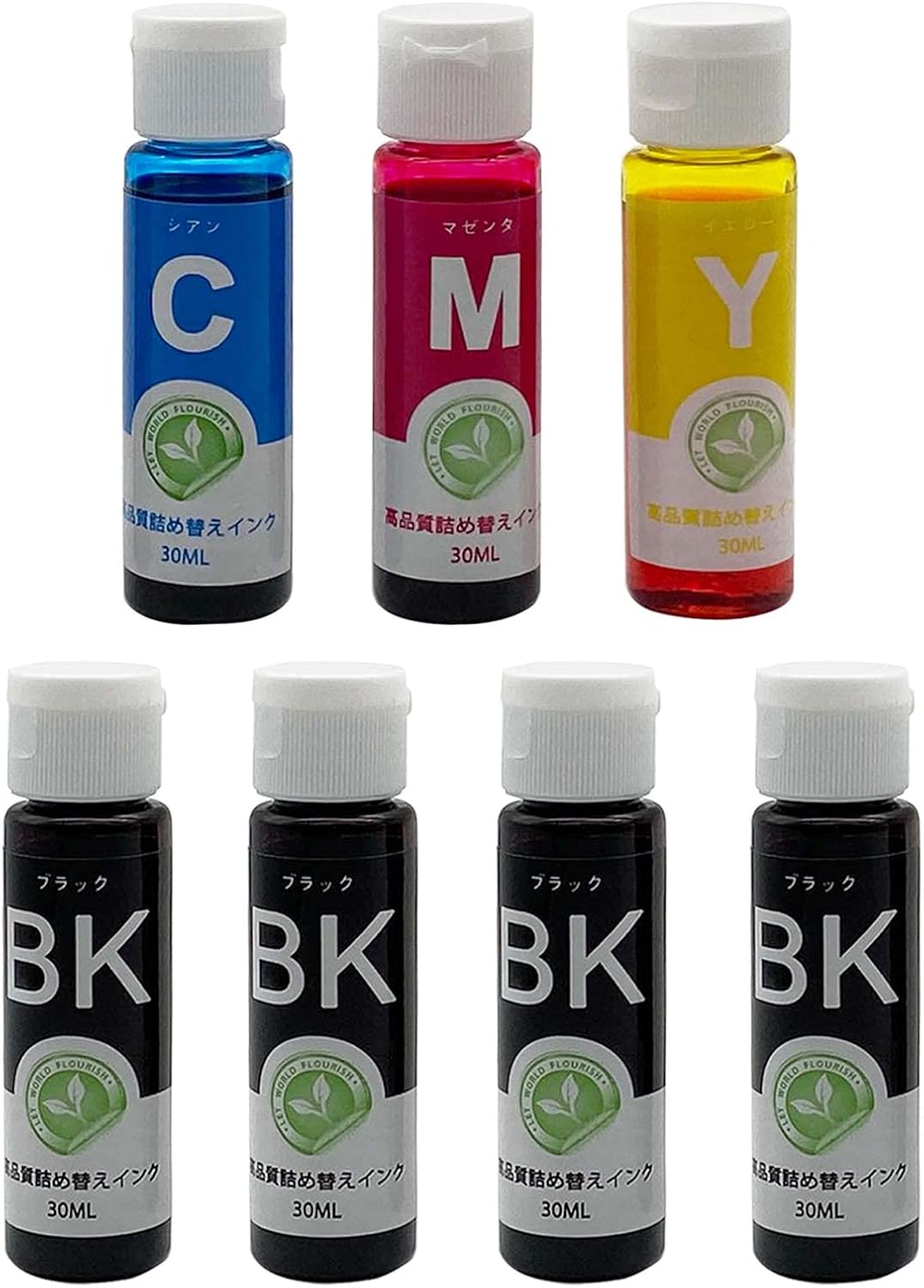 Amazon.co.jp: キャノン用 CANON用 詰め替えインク 互換インク (BK/C/M/Y)BC-310/311 BC-340/ ...