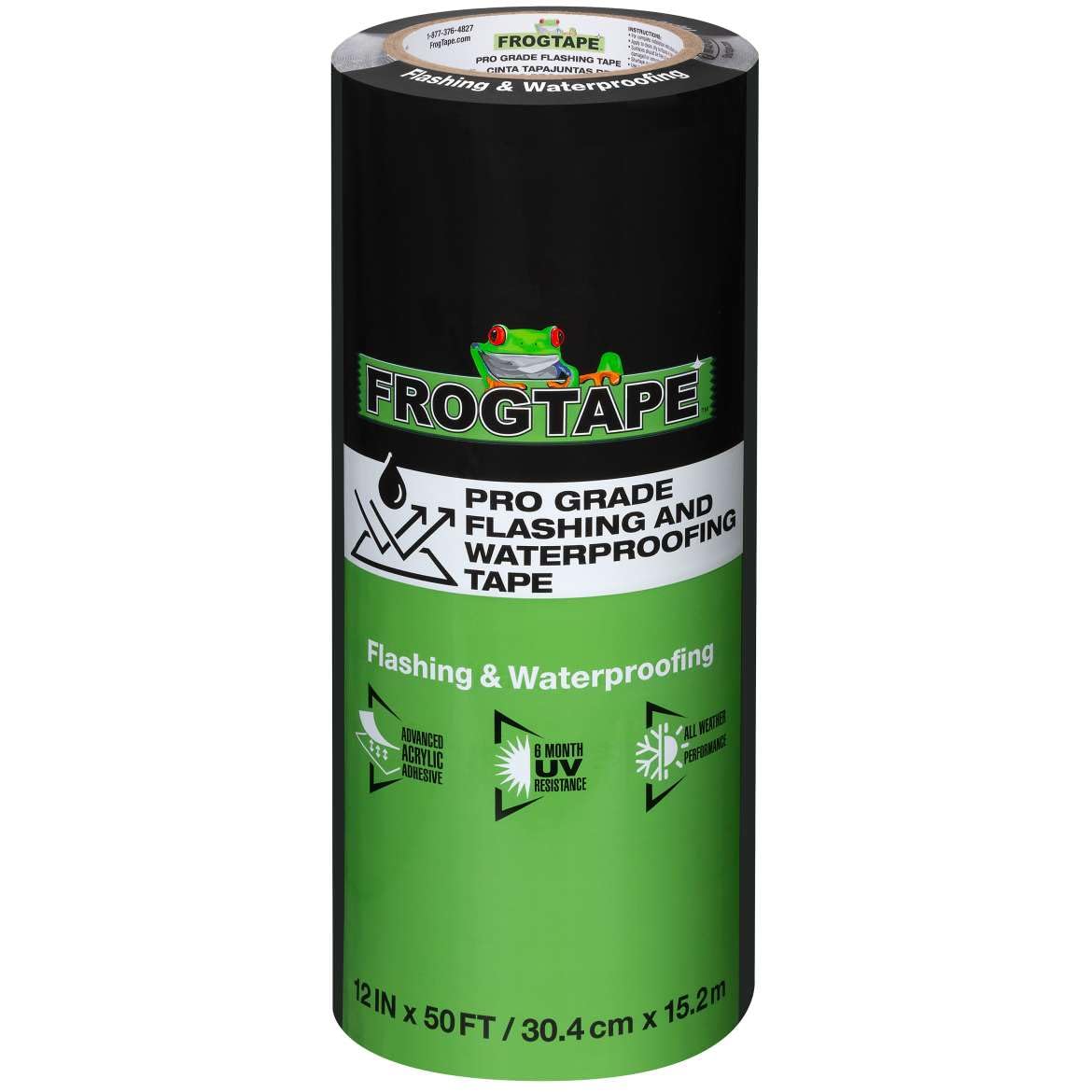 FrogTape Pro Grade Flashing Tape and Waterproofing Tape - All Weather ...