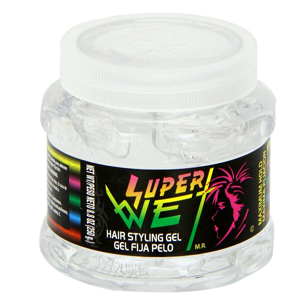 Amazon.com : Super Wet Plus Hair Transparent Styling Gel 8 Ounce ...