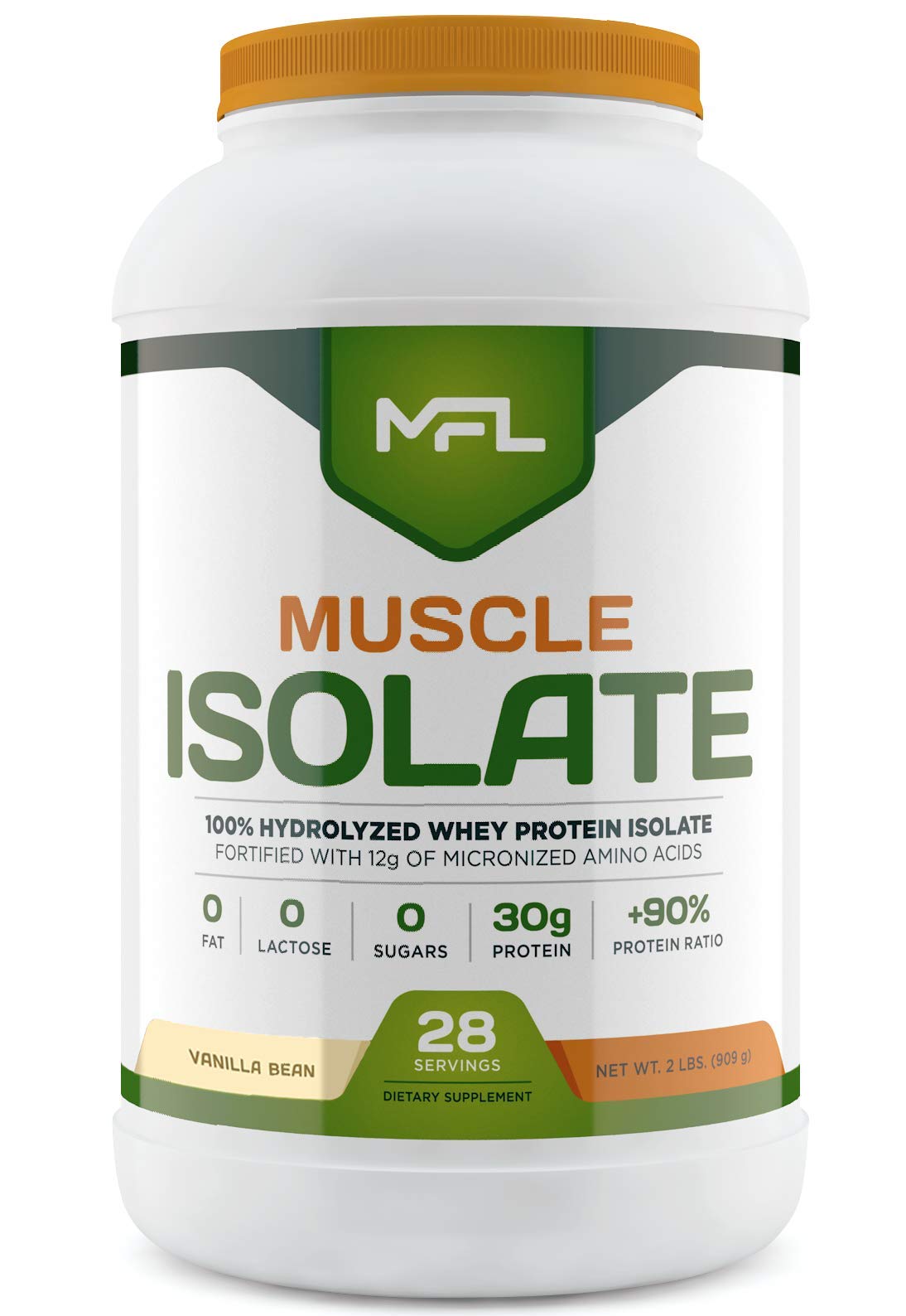 Amazon.com: MFL 100% Isolate Protein l 30g of Protein l 12g Amino Acids ...